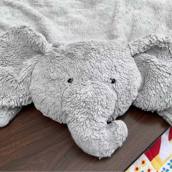 Pottery Barn Kids | Toys | Pottery Barn Kids Plush Elephant Baby Floor ...